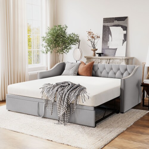 Full size pop up trundle bed store