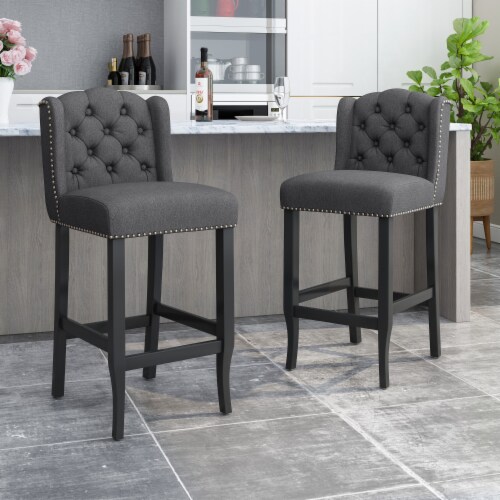 Tufted wingback bar stools store