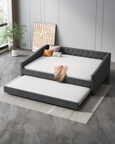 Pull out king bed store