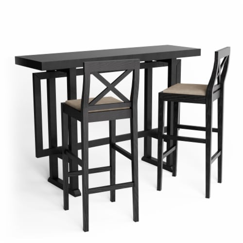 Simplie Fun Versatile 42.13 Pub Table with Footrest Perfect for Bars and Home Offices 1 count Fred Meyer