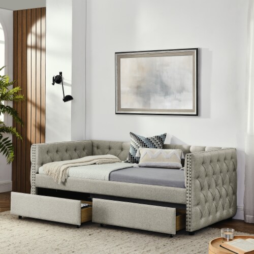 Mid century modern daybed with trundle store