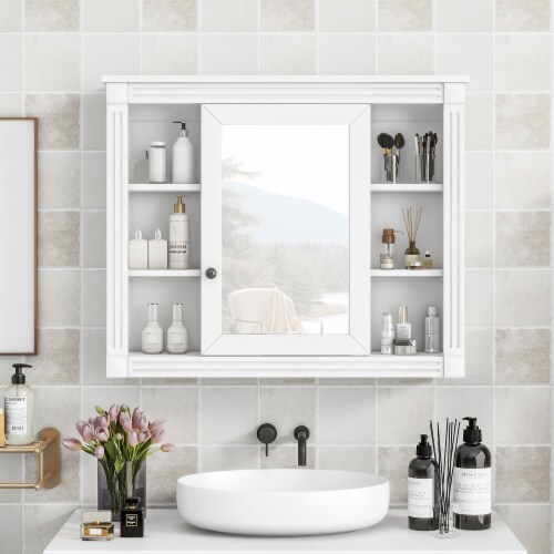 Simplie Fun Modern Versatile Mirror Bathroom Cabinet Sophisticated Looks Ample Storage 1 count Kroger