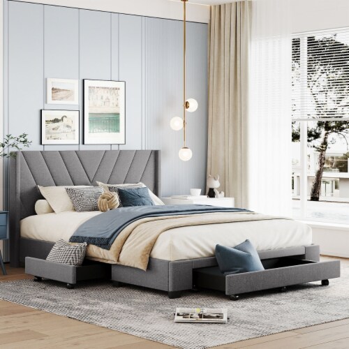 Beds Frames Bases in Upholstered for Home or Office Use No Size Mariano s