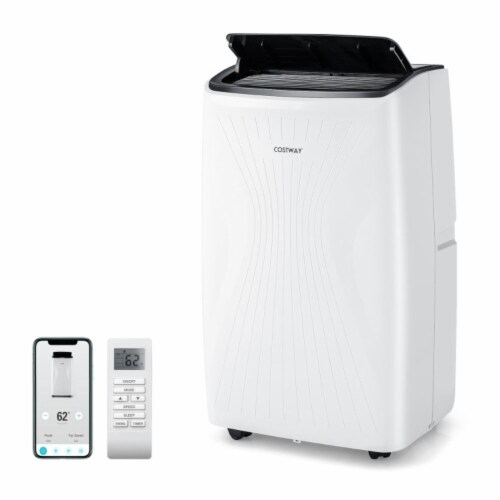 Costway 12000 14000 Btu Portable Air Conditioner With Heat And Smart