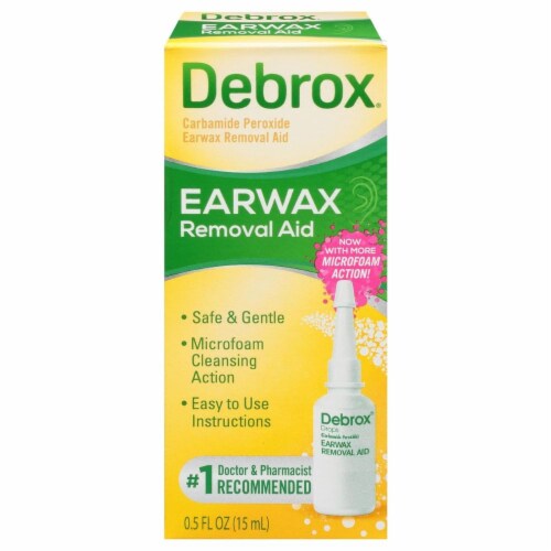 Debrox Ear Wax Removal Drops 05 Fl Oz 05 Fl Oz Pack Of 1 Kroger