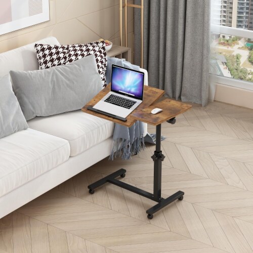 Movable tray table store