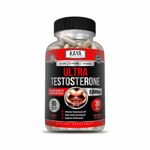 Kaya Naturals Ultra Testosterone Booster Improve Muscle Strength