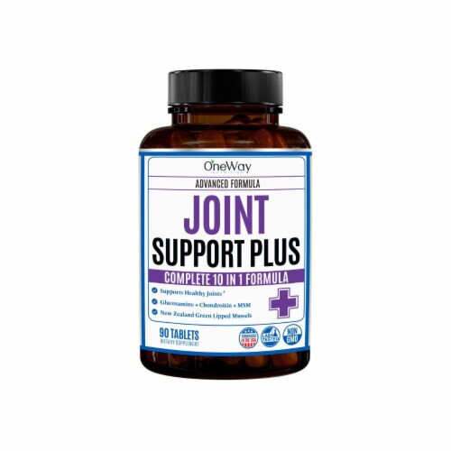 OneWay Nutrition Joint Support Plus Supplement 10 in 1 90 Tablets, 90 ... OneWay Nutrition Joint Support Plus Supplement 10 in 1 90 Tablets, 90 ...