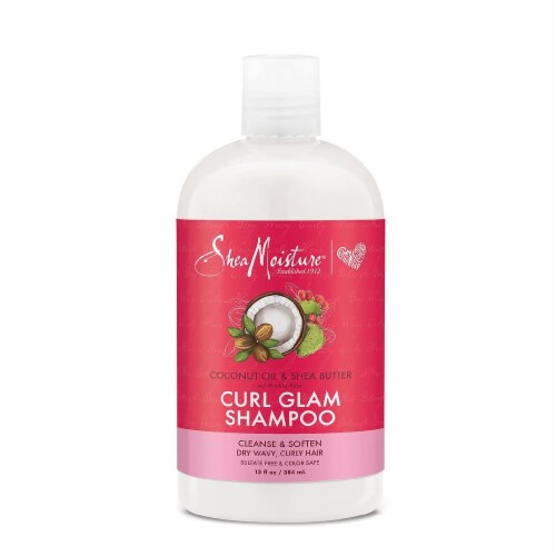 Shea Moisture Curl Glam Shampoo 13 Oz Coconut Oil And Shea Butter 13