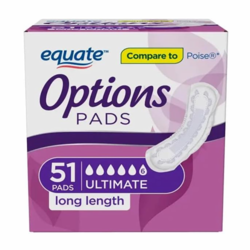 Womens incontinence pads store