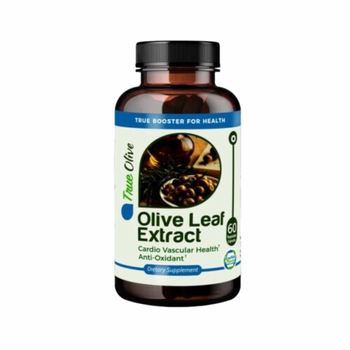 Truemed Olive Leaf Extract Antioxidant Dietary Supplement 60 Capsule