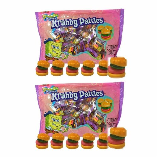Frankford Spongebob Krabby Patties Gummy Candy Theater Box 19oz 19oz Harris Teeter