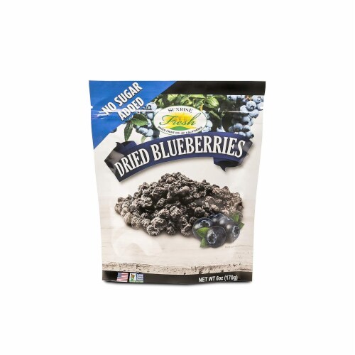 Sunrise Fresh Dried Blueberries 6oz No Sugar Added Healthy Snack 6 Ounces Kroger