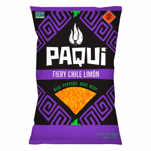 Paqui Chip Tortilla Chile Limon 7 oz Case of 6 7 OZ each Food 4 Less