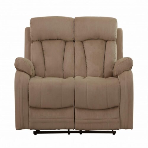 Hivvago 40 inch Modern Beige Fabric Loveseat 1 Fry s Food Stores