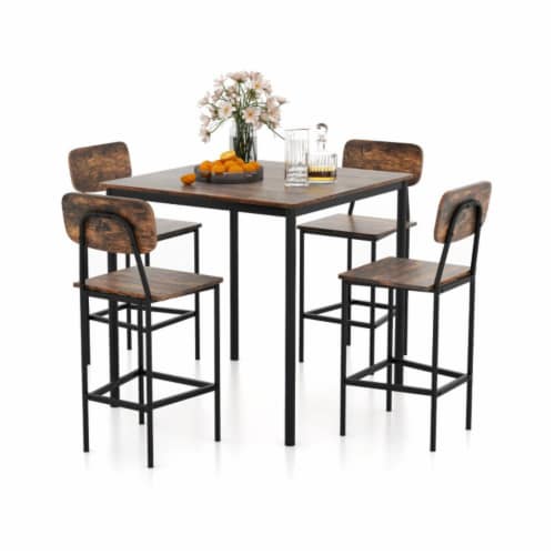 Industrial counter height dining set store