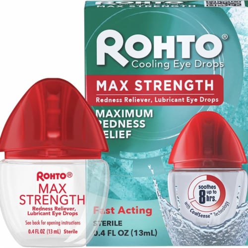 Maximum Strength Eye Drops Redness Dry And Irritated Eye 1 Pack 13ml 1 Pack Frys Food Stores