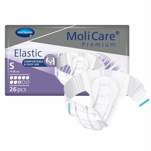 Molicare Premium Elastic 8d Adult Incontinence Brief S Heavy Absorbency