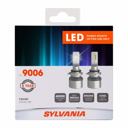 Sylvania 9006 LED Powersport Headlight Bulbs for Off Road Use or Fog Lights 2 Pack 1 Piece Fry s Food Stores