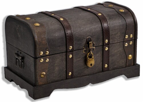 Brynnberg Dallas 15.3 x8.7 x11 Pirate Treasure Chest Storage Box 54x27x30cm Fred Meyer