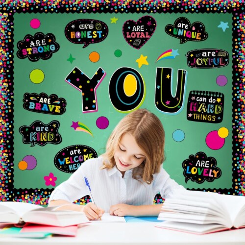 Classroom Bulletin Board Decorations Set, 48 Pcs - Kroger Classroom Bulletin Board Decorations Set, 48 Pcs - Kroger