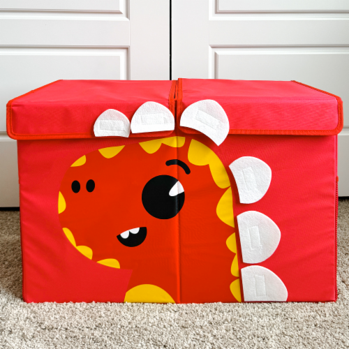 Quokka Dino Toy Chest Foldable Organizer for Kids Toy Storage Box 24.8 x16.1 x13
