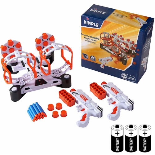 Dimple Shooting Target Game For Kids Gun Targets For Shooting Practice 2 Blaster Guns 2 Set of 2 Gerbes Super Markets
