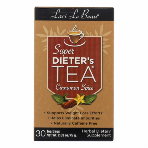 Laci Le Beau Super Dieters Tea Cinnamon Spice 30 Tea Bags 1 Box 30 Bag Kroger