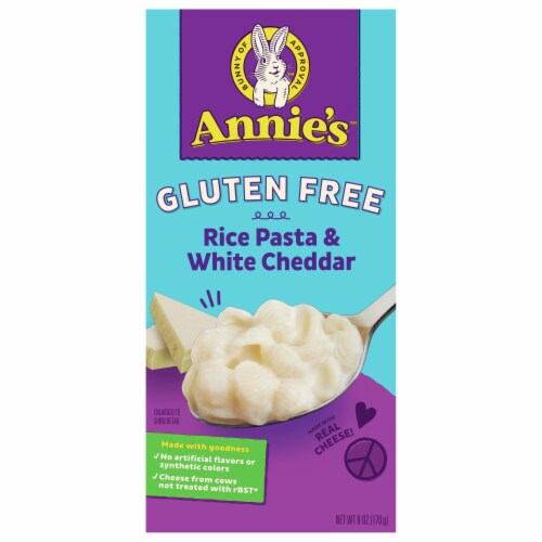 Annies Homegrown Pasta Rice Shell White Cheddar 6 Oz Case Of 12 6 Oz
