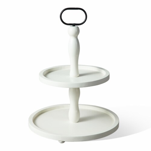 White tiered tray store
