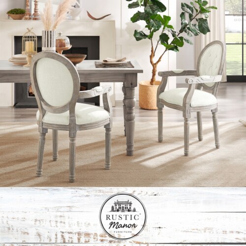 Chanelle Dining Chair - Upholstered | Button Tufted, Oval Back ... Chanelle Dining Chair - Upholstered | Button Tufted, Oval Back ...