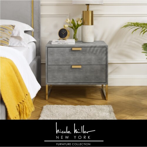 Grey gold side table store