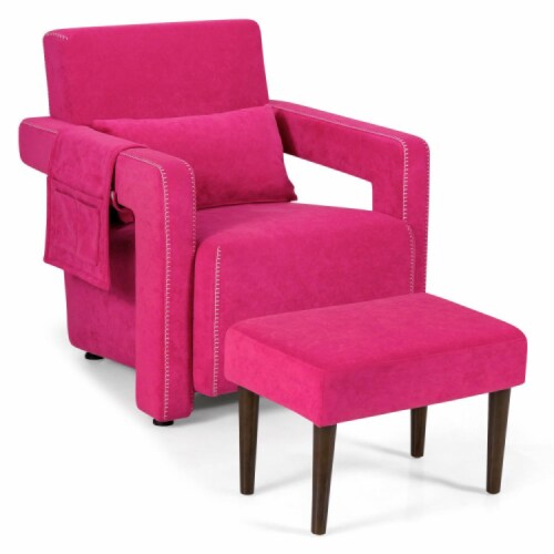 Pink single sofa store