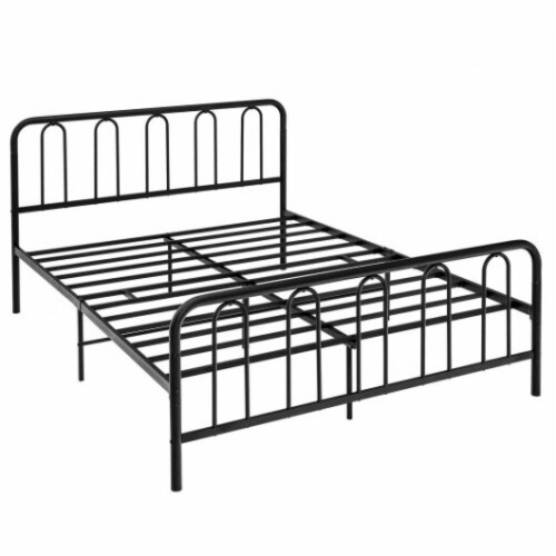 Hivvago Fullqueen Size Metal Bed Frame With Headboard And Footboard Queen Size Frys Food Stores