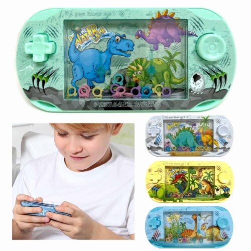 4 Pc Retro Handheld Water Games Dinosaur Theme Ring Toss Pocket Toy ... 4 Pc Retro Handheld Water Games Dinosaur Theme Ring Toss Pocket Toy ...