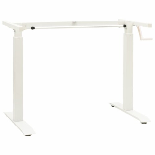 Crank powered standing desk store