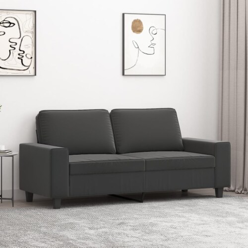 2 seater sofa dark grey store
