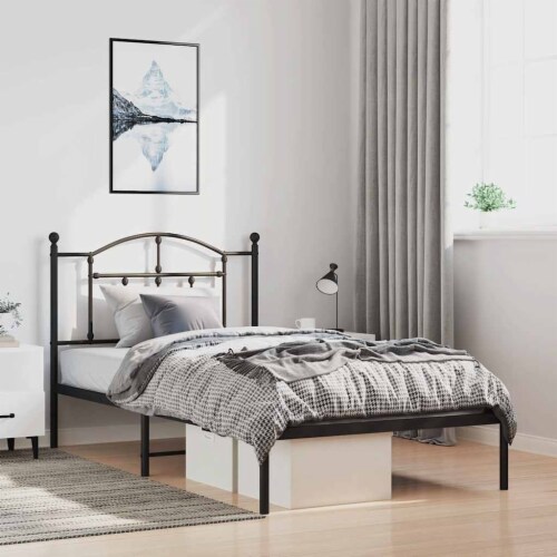 Black twin xl bed store