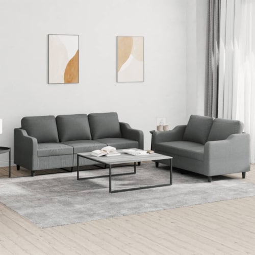 Gray colour sofa set store