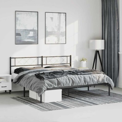 Metal cal king headboard store