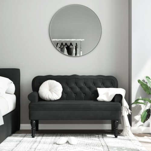 Chesterfield 2 seater sofa black store