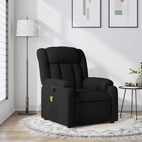 Black fabric recliner chair store
