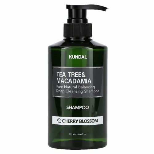 Kundal Tea Tree And Macadamia Shampoo Cherry Blossom 16 9 Fl Oz 500 Ml