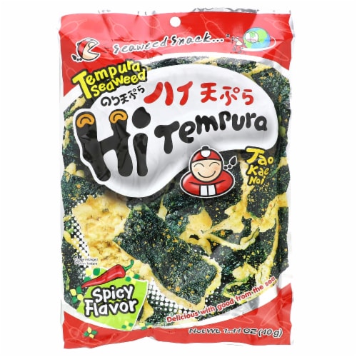 Tao Kae Noi HiTempura Seaweed Snack Spicy 1.41 oz 40 g 1.41 oz Gerbes Super Markets