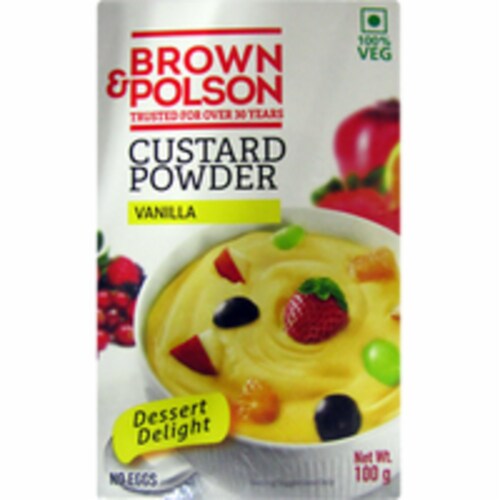 Brown And Polson Custard Powder Vanilla 100 Gm 35 Oz 1 Unit Fred Meyer