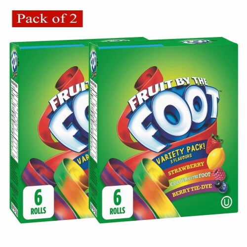 Betty Crocker Gluten Free Fruit By The Foot Variety Pack 6 Count 128