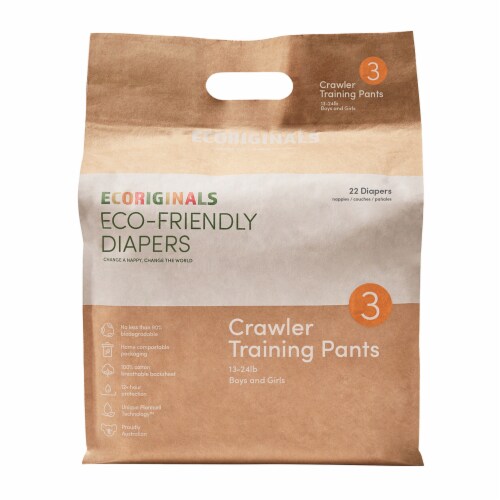 Ecoriginals Plant Based Potty Training Pants | Crawler Size 3 | 12 ... Ecoriginals Plant Based Potty Training Pants | Crawler Size 3 | 12 ...
