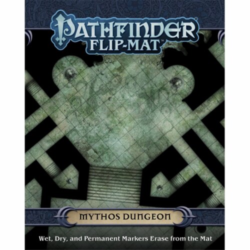 Paizo PZO30076 Pathfinder Flip Mat - Mythos Dungeon, 1 - Kroger Paizo PZO30076 Pathfinder Flip Mat - Mythos Dungeon, 1 - Kroger