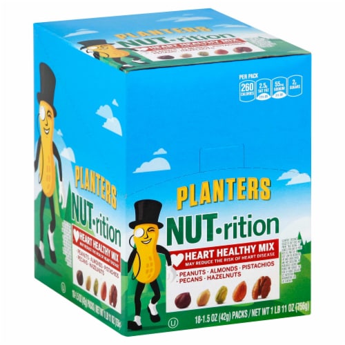 Planters Nut Nutrition Heart Healthy Mix 15 Ounce 54 Per Case 3 18 15 Ounce King Soopers