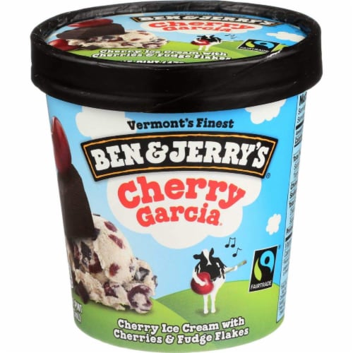 Ben & Jerry's® Cherry Garcia Ice Cream, 8 ct / 16 oz - Kroger Ben & Jerry's® Cherry Garcia Ice Cream, 8 ct / 16 oz - Kroger